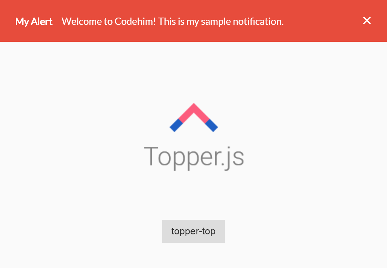 jQuery Top Sticky Notification Bar with topper.js — CodeHim jQuery Top Sticky Notification Bar with topper.js — CodeHim