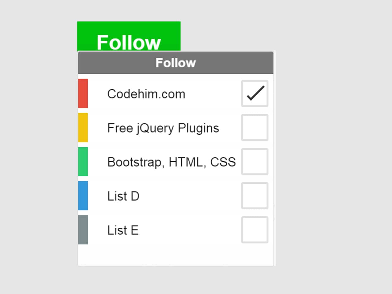jQuery Interactive Dropdown List Box on Hover — CodeHim jQuery Interactive Dropdown List Box on Hover — CodeHim