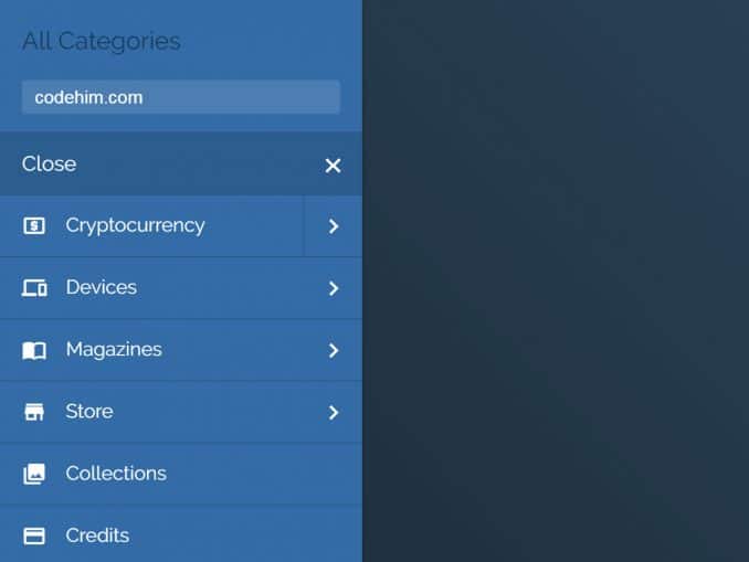 Menu & Nav Code Snippets — CodeHim