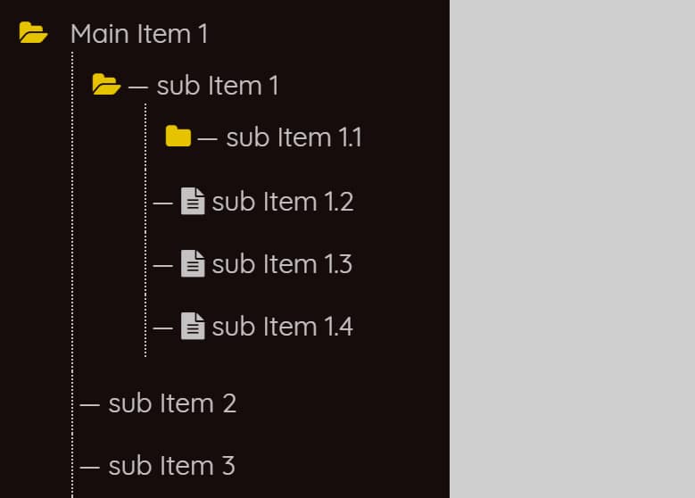CSS and jQuery Tree View Navigation Menu — CodeHim CSS and jQuery Tree View Navigation Menu — CodeHim