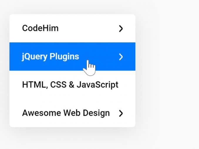 95+ Menu & Nav Code Snippets — CodeHim