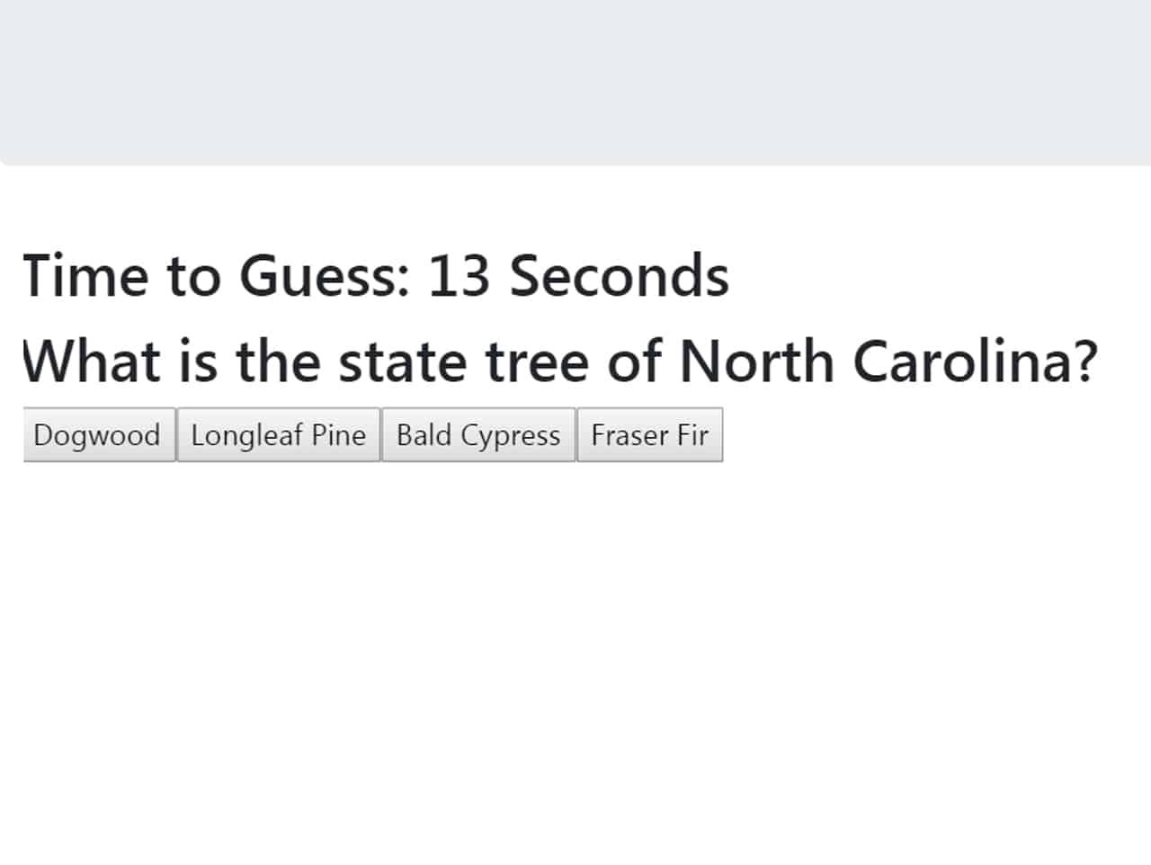Simple Quiz Application with Timer using JavaScript — CodeHim Simple Quiz Application with Timer using JavaScript — CodeHim