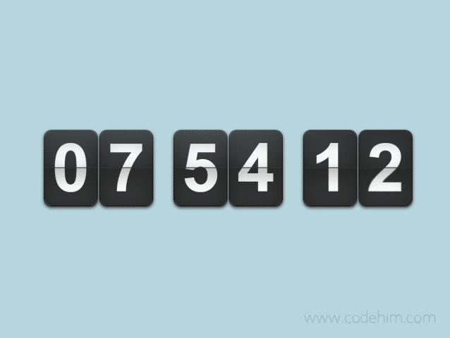 6+ Countdown Timer in HTML CSS & JavaScript 6+ Countdown Timer in HTML CSS & JavaScript