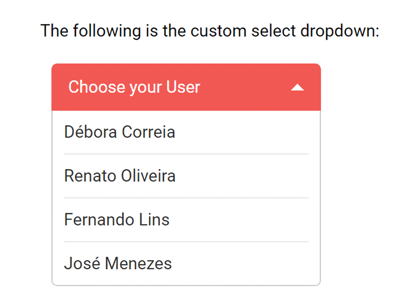 Custom Select Dropdown in Vanilla JS — CodeHim Custom Select Dropdown in Vanilla JS — CodeHim