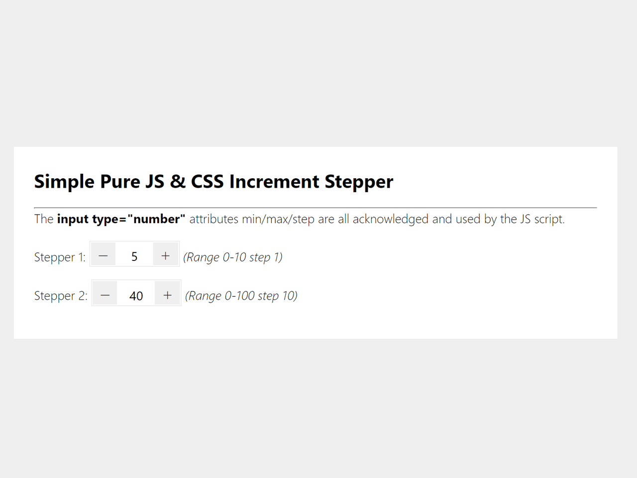JavaScript Increment Counter onclick — CodeHim JavaScript Increment Counter onclick — CodeHim