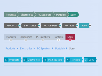 15+ Breadcrumbs in HTML and CSS — CodeHim