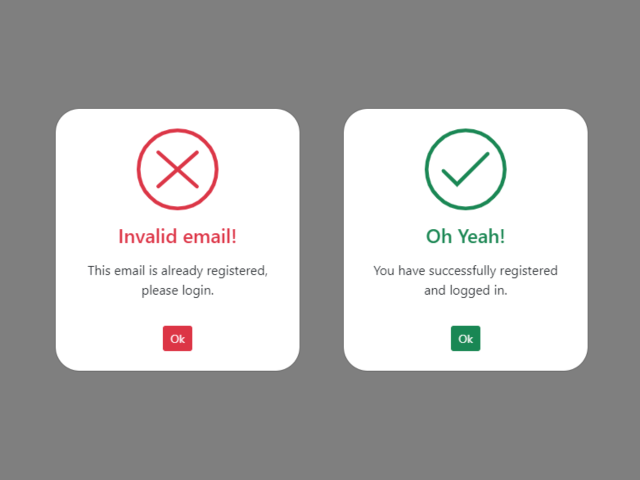 Bootstrap 5 Success & Error Modal Popup — CodeHim Bootstrap 5 Success & Error Modal Popup — CodeHim
