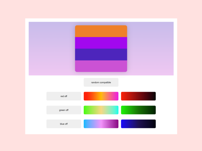 Color Palette Generator From Hex Code — CodeHim