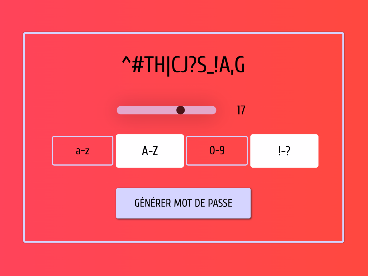 JavaScript Password Generator with Rules — CodeHim JavaScript Password Generator with Rules — CodeHim