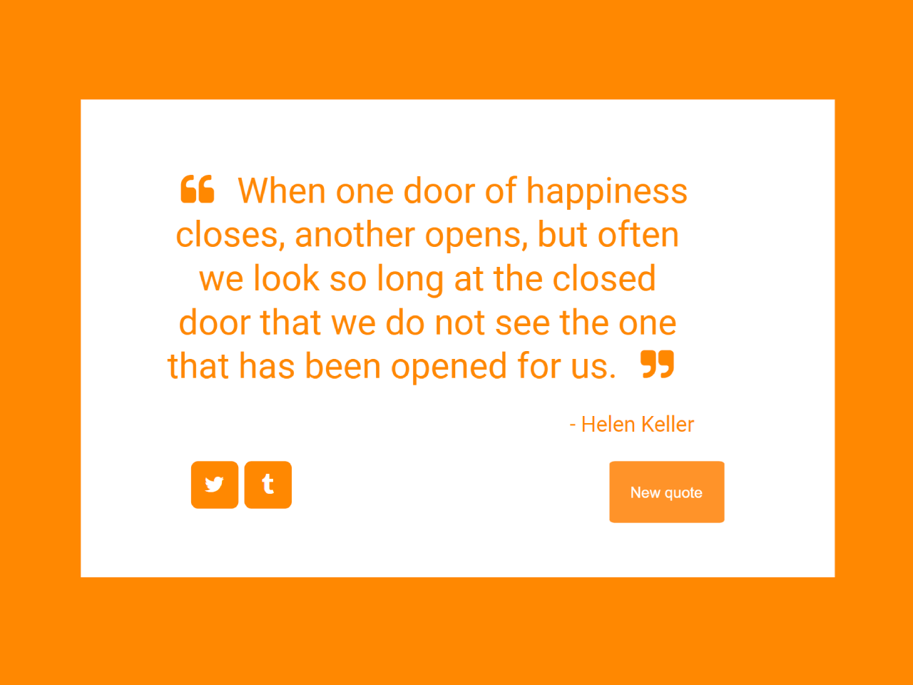 Random Quote Generator JavaScript — CodeHim Random Quote Generator JavaScript — CodeHim