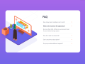 FAQ Page Design in HTML with Source Code — CodeHim