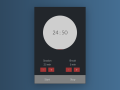 Pomodoro Clock Widget in HTML — CodeHim