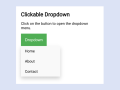 Open Dropdown on Button Click JavaScript — CodeHim