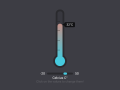 Thermometer Slider Widget Using JavaScript — CodeHim