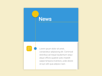 Vertical Timeline Using Material Design — CodeHim