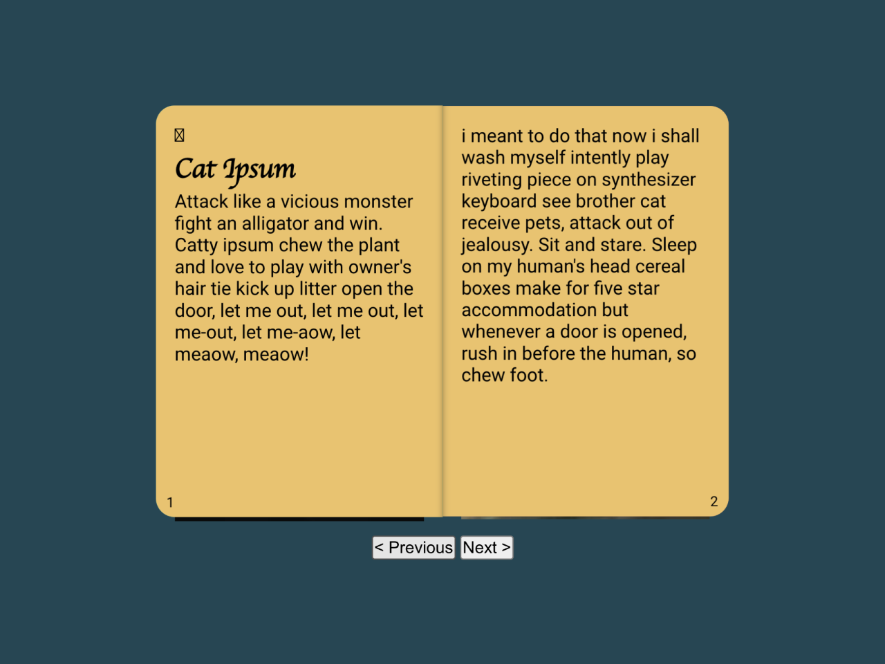 3D Booklet Animation Effect Using CSS — CodeHim