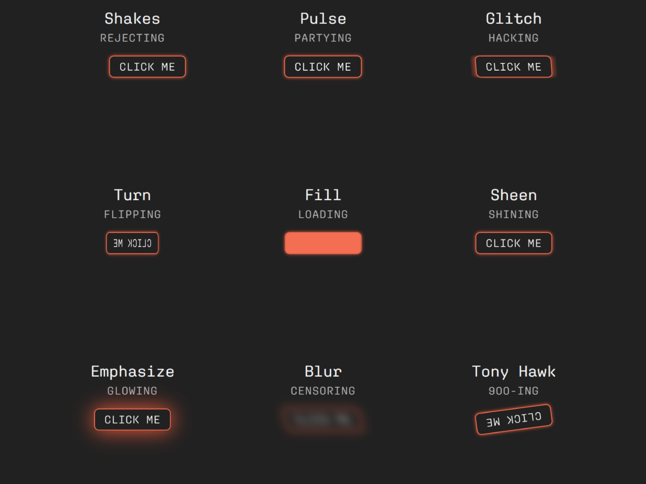 CSS Button Animation Library — CodeHim CSS Button Animation Library — CodeHim