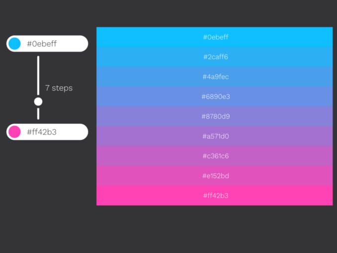 HTML5 Hex Color Picker with Mixer — CodeHim