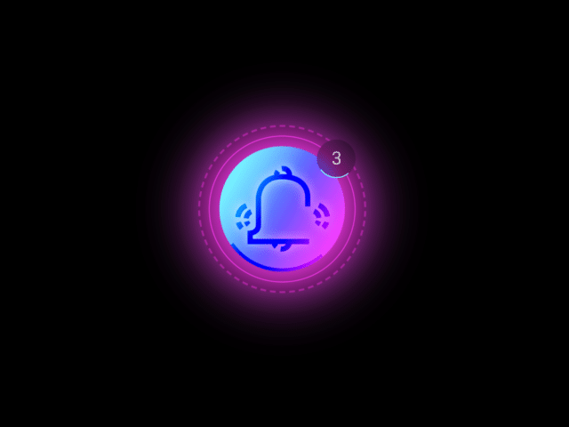 Animated Notification Bell Icon Using SVG and CSS3 — CodeHim